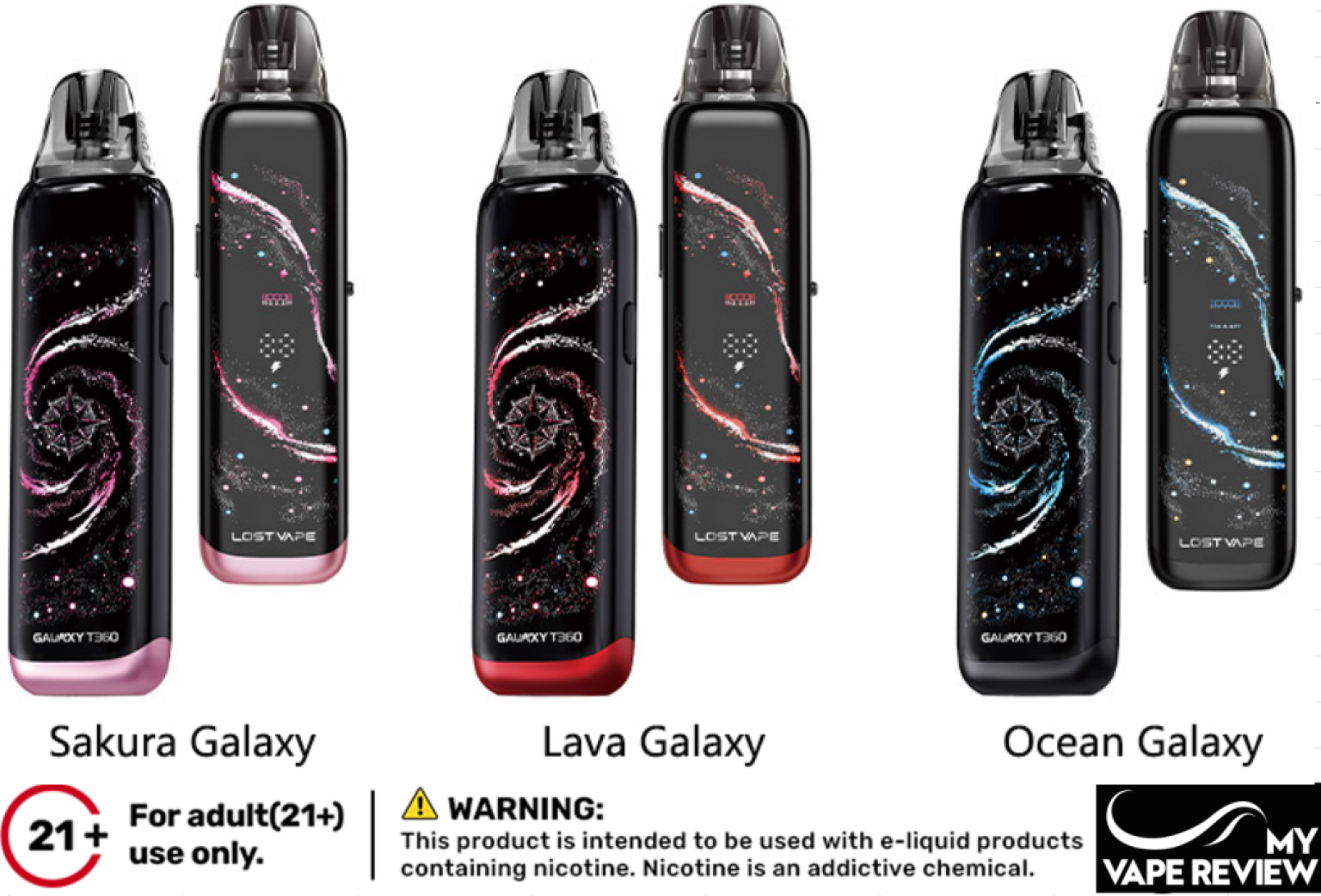 Good Price at $13.39 – Lost Vape Galaxy T360 Pod Kit - My Vape Review Deals