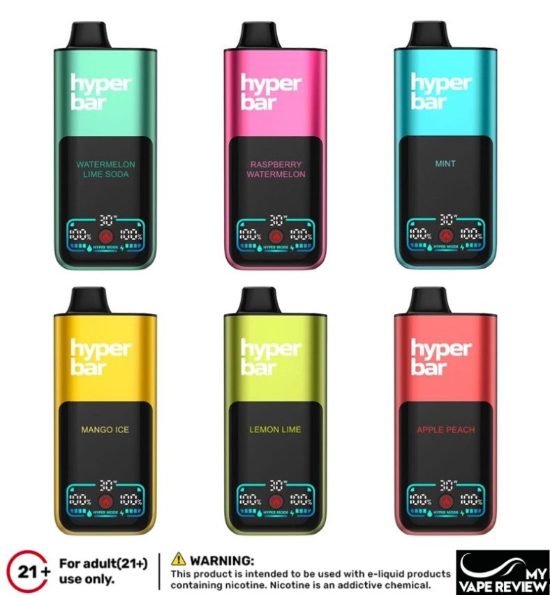 Best Price $16.59 for Hyper Bar BE 70K Disposable Vape 30ml – Hyper Bar ...