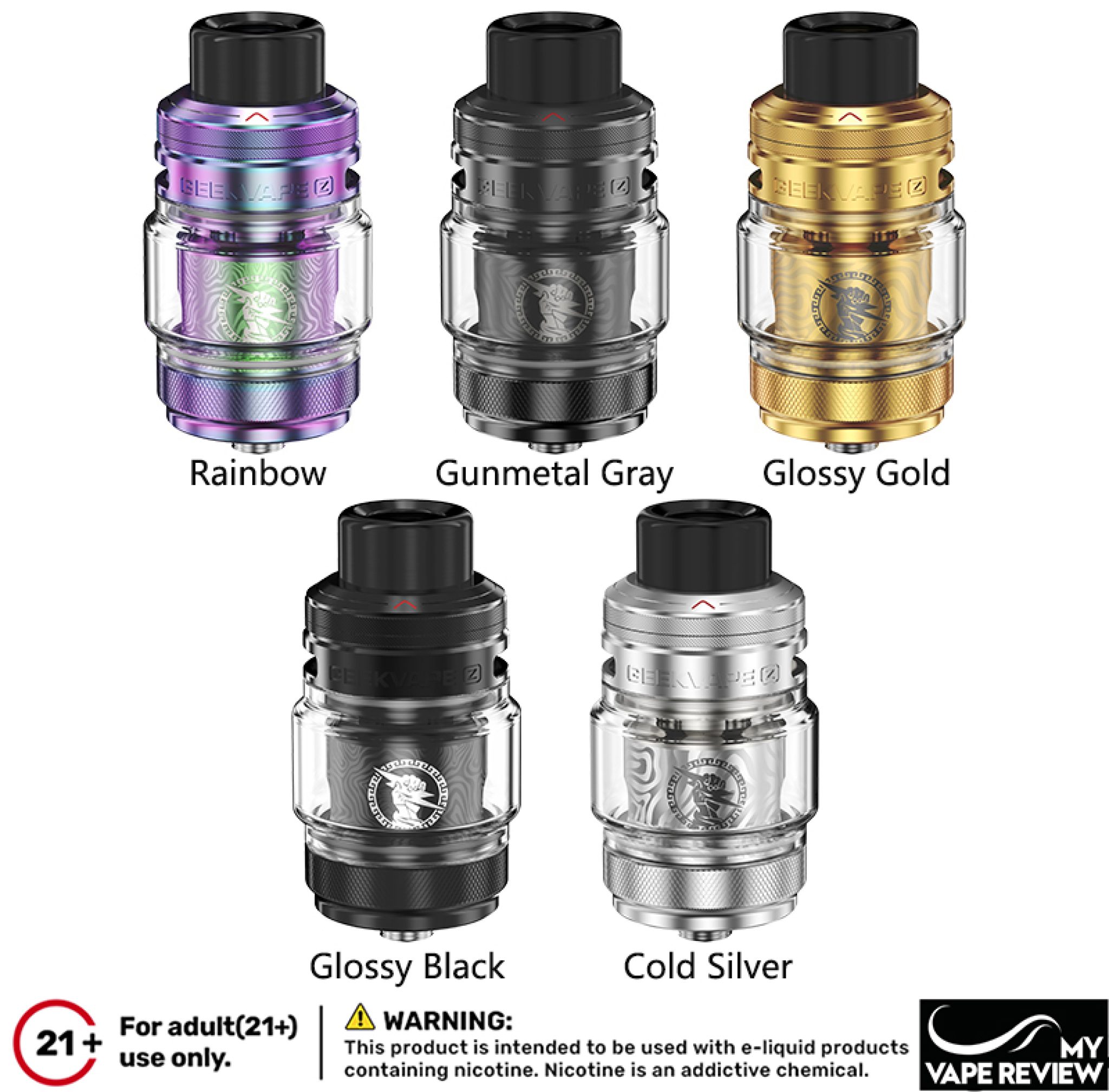 Good Price at $17.99 – GeekVape Z Subohm Tank 5 - My Vape Review Deals