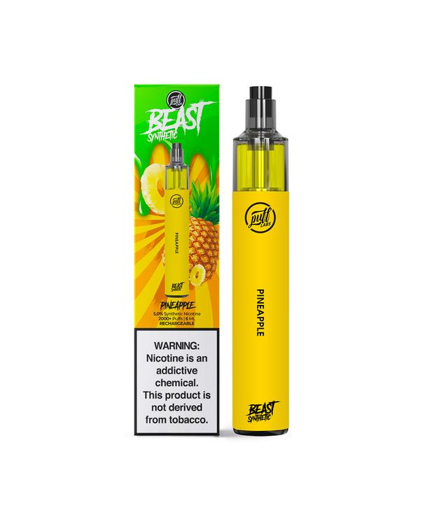 Puff Labs Beast Synthetic Rechargeable Disposable Vape - 2,000puffs ...