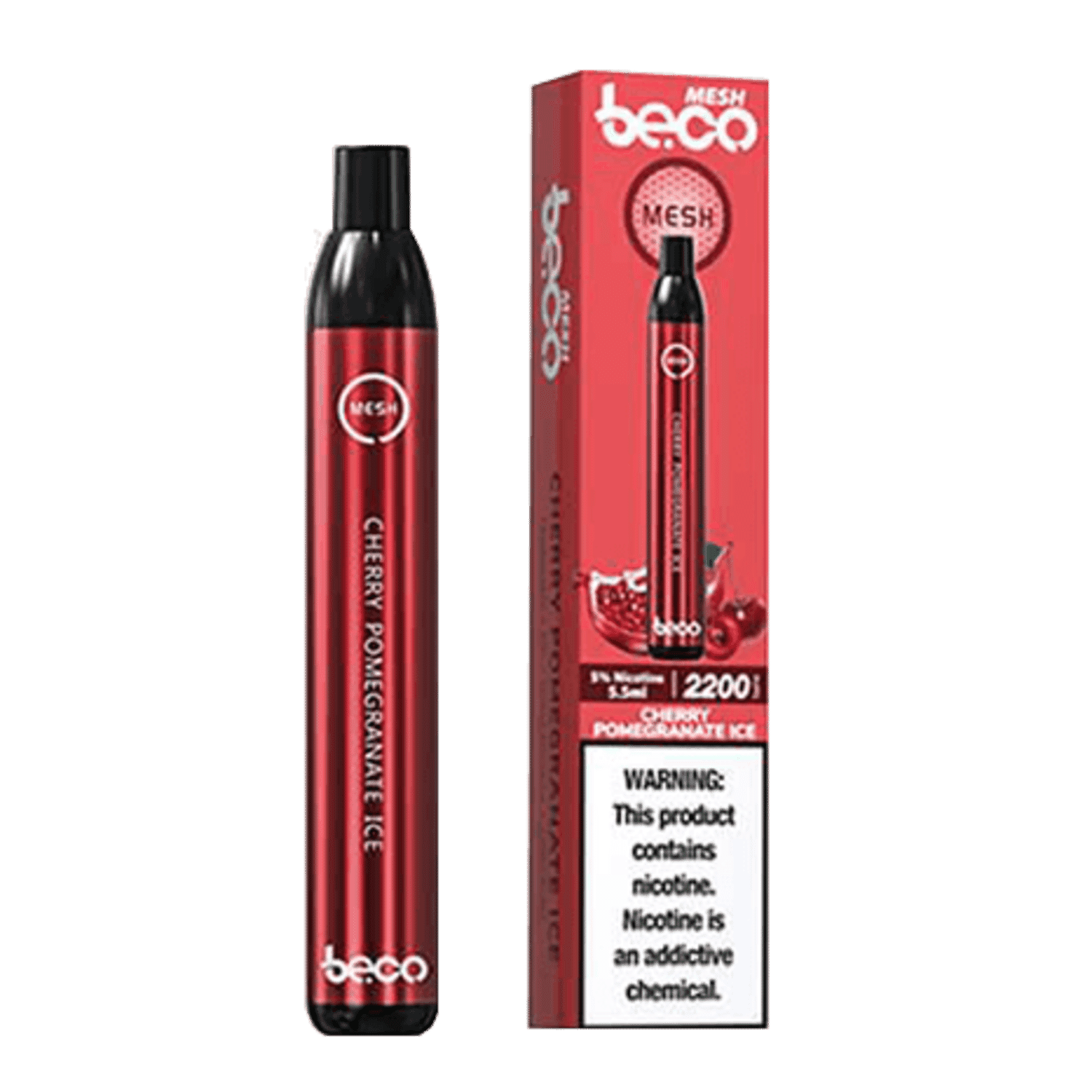 vaptio-beco-mesh-disposable-cherry-pomegranate-ice - My Vape Review
