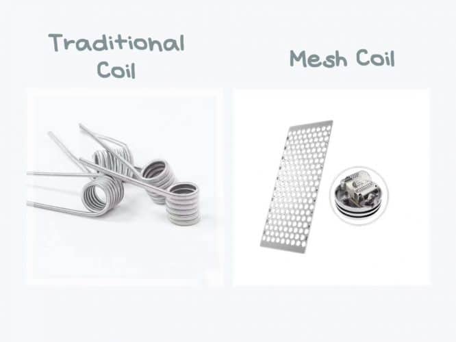 traditional vs mesh coil - My Vape Review