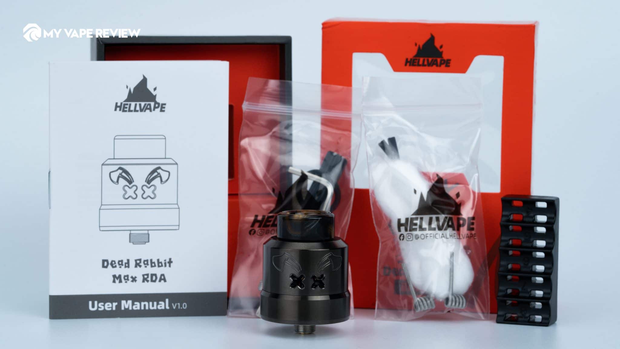 Hellvape Dead Rabbit Max RDA 28mm Review: Best RDA Ever Made! - My Vape ...