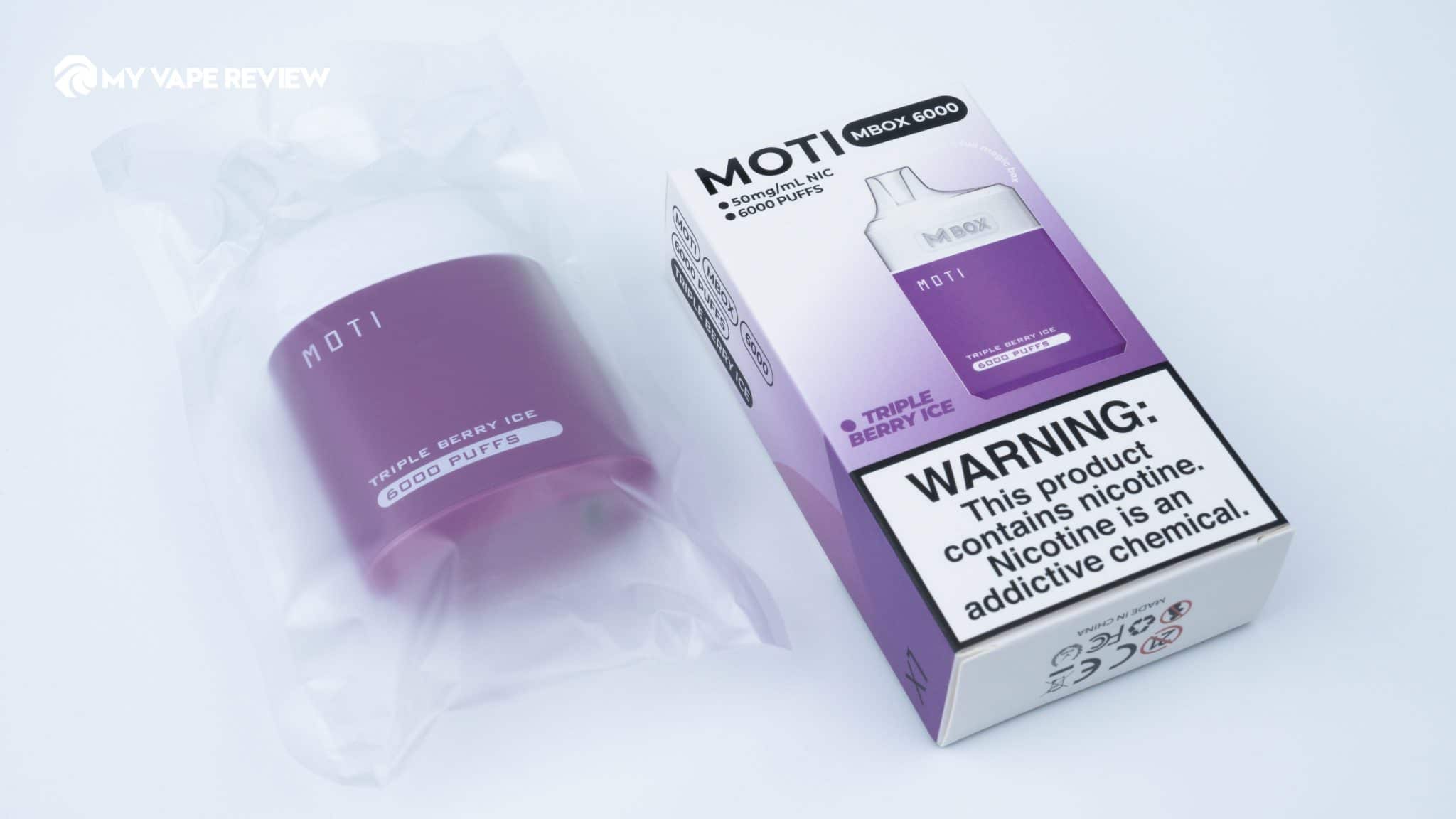 【Myvapereview】MOTI MBOX 6000 Disposable Vape Review – the “Elf Bar Kil