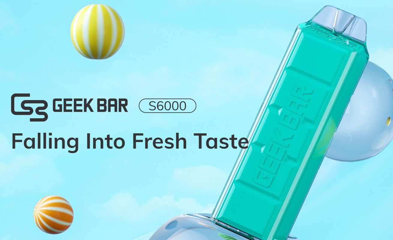 Geek Bar S6000 Quick Look | See All the New Features & Flavors Revealed ...