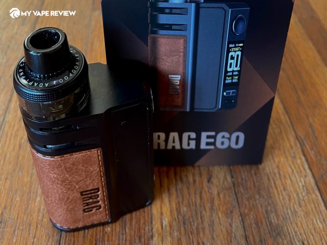 Voopoo Drag E60 Pod Mod Review: Compact and Sleek with Enormous Battery ...