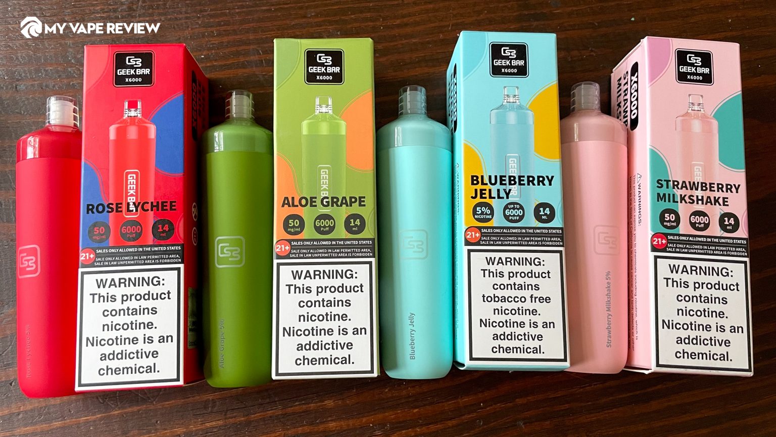 Geek Bar X6000 Disposable Vape Review: Mixed Feelings On It - My Vape ...