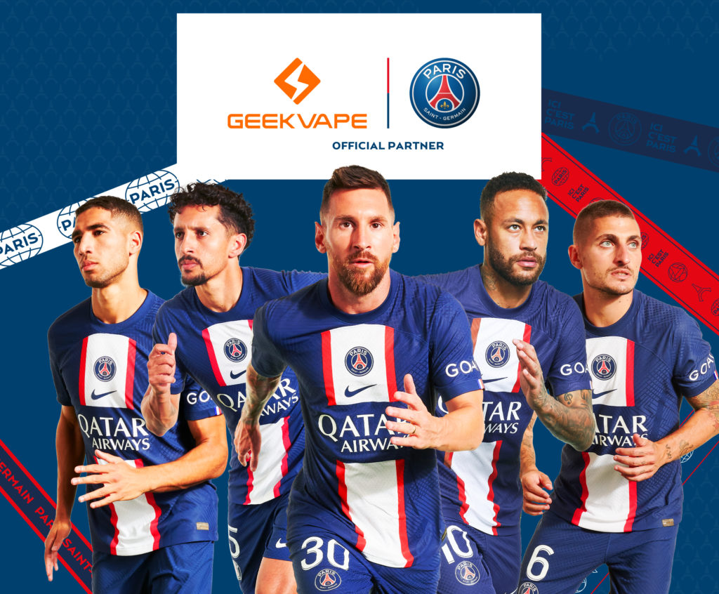 Paris Saint-Germain Announces Partnership with Leading Vaping Brand ...