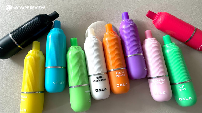 VECEE GALA 4000 Puffs Review: Kaleidoscope of Colors and Winning ...