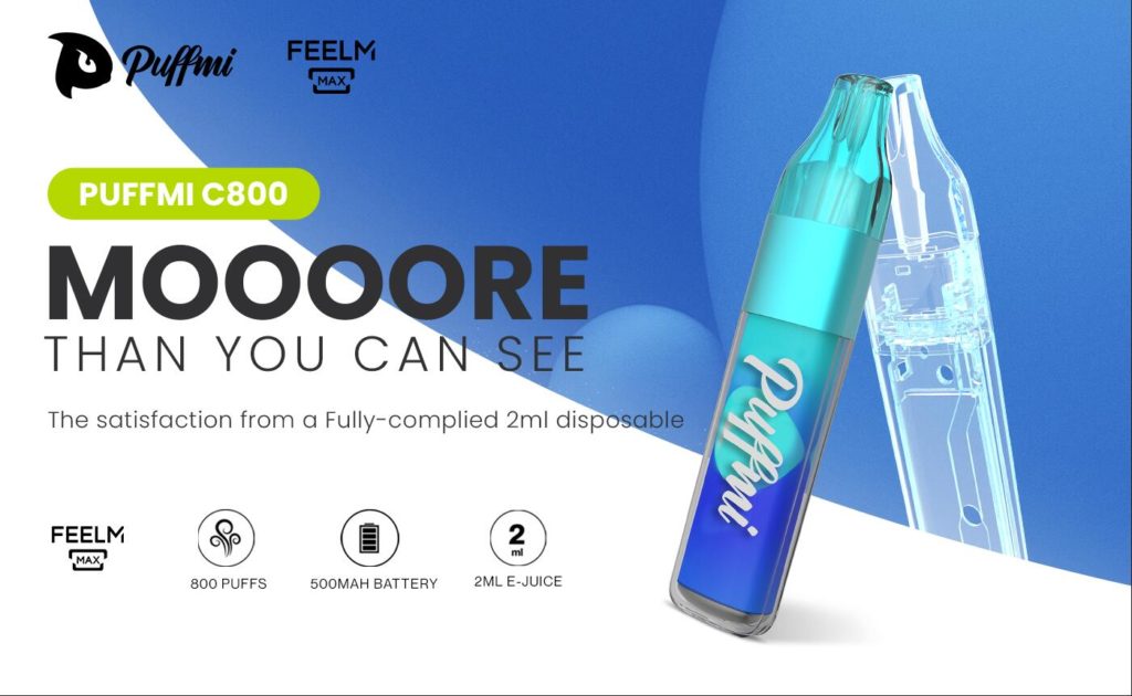 Mooore Than You Can See! Puffmi Launches Disposable Puffmi C800 - Media ...