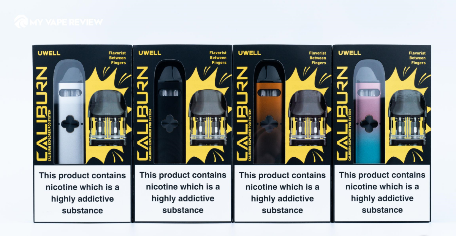 Uwell’s Stunning New Caliburn Explorer Pod System - My Vape Review
