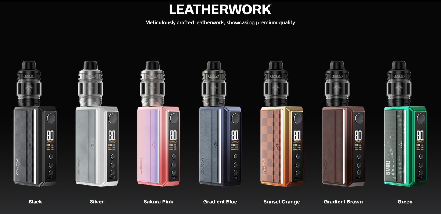 VooPoo Drag 5 Review - A Gentleman Companion To Your Daily Vape - My ...