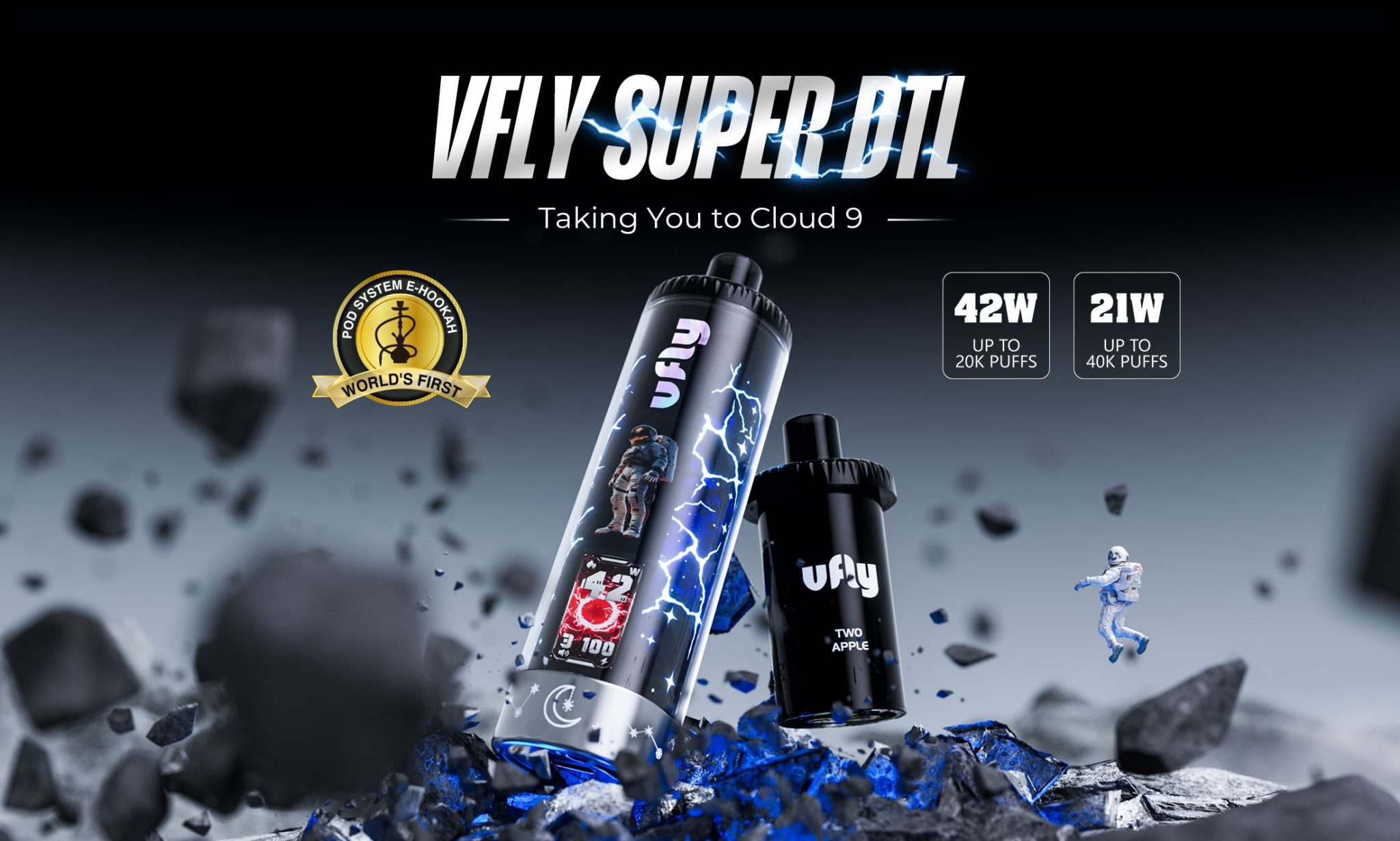 VFLY Launches the Most Powerful Pod System E-Hookah: VFLY SUPER DTL ...
