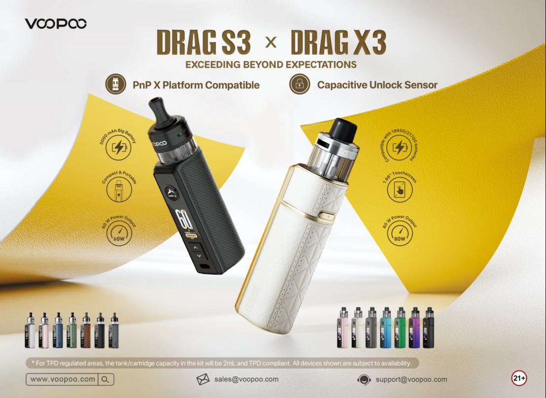 Exceeding Beyond Expectations: Unlock Your Way with VOOPOO DRAG S3 ...